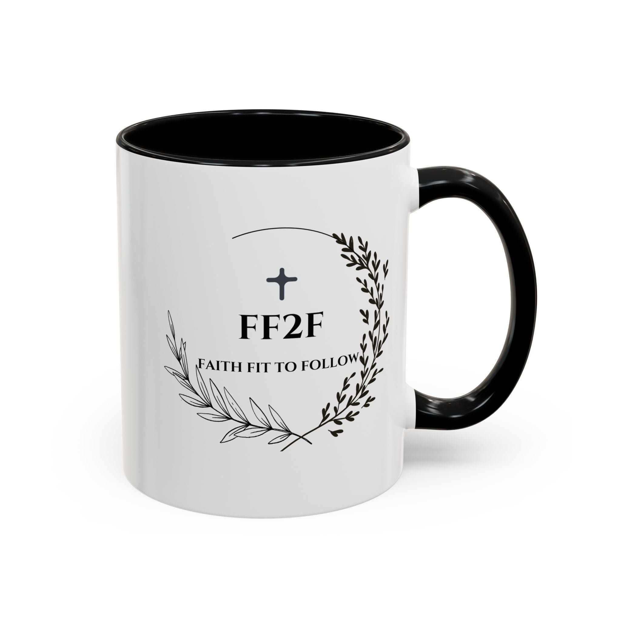 FF2F - Accent Coffee Mug (11, 15oz) – Faith Fit to Follow
